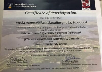 International Experience Program (IEP) – SVBIP – BapuGKV